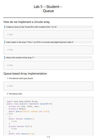 Solved Data Structures In Java Only Not C Please Only
