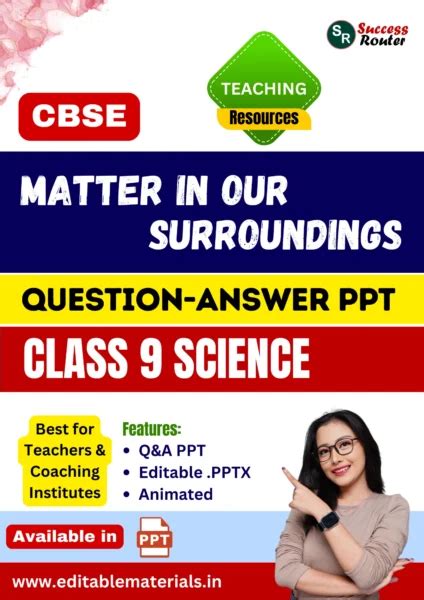 Is Matter Around Us Pure Ppt Editable Cbse Class 9 Science Presentation