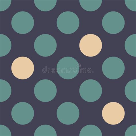 Vector Modern Seamless Colorful Geometry Dots Pattern Color Abstract Stock Vector
