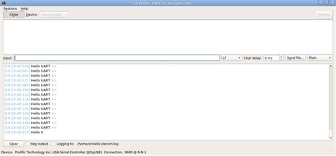 Uart From Avr To Linux To Logic Analyzer Vineel Kovvuri