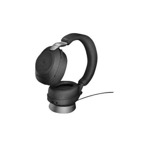 Jabra Evolve Wireless Over The Head Stereo Headset Black Dell Australia