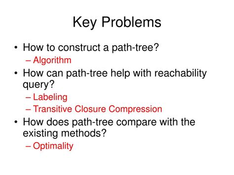 Ppt Efficiently Answering Reachability Queries On Large Directed