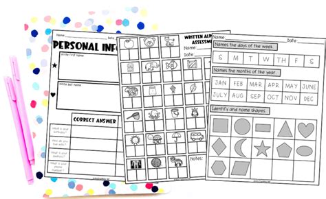 Download Free Exit Slip Templates To Make Assessment A Breeze Babbling Abby