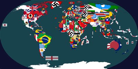 Axis Victory World Map By Truffledude On Deviantart