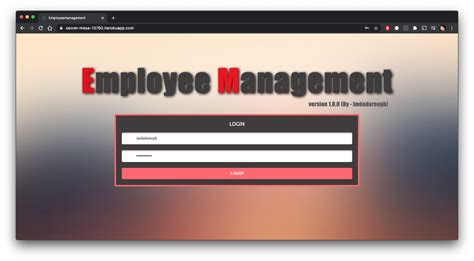 Github Imdadareephemployeemanagement Employee Management System