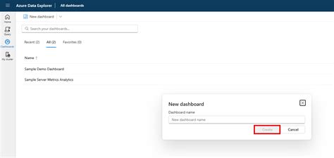 Visualize Data With The Azure Data Explorer Dashboard Azure Data Explorer Microsoft Learn