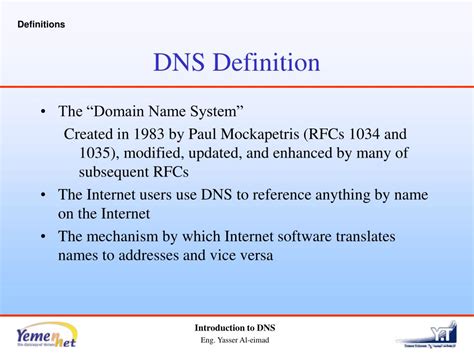 Ppt Domain Name System Powerpoint Presentation Free Download Id108621