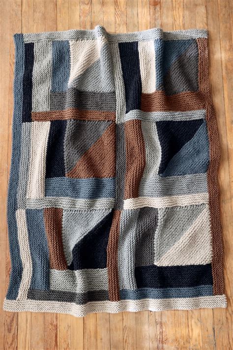 Modular Knit Quilt Knitting Pattern — Two Of Wands