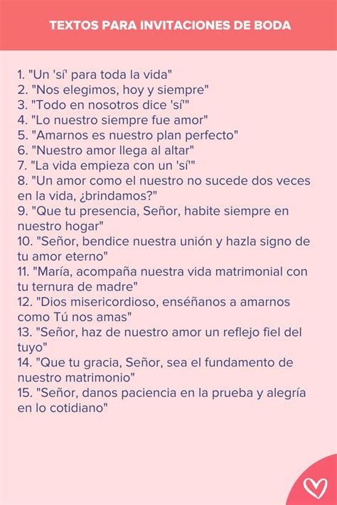 Ejemplos De Versos Para Invitaciones De Boda