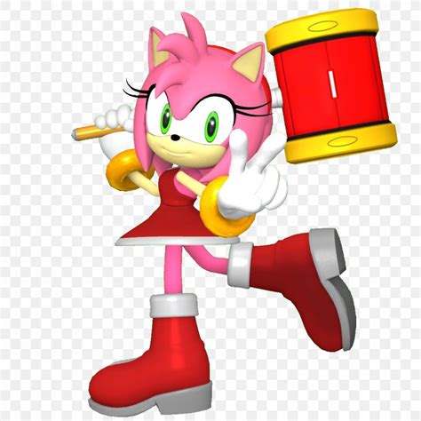 Amy Rose Sonic The Hedgehog Garrys Mod 3d Computer Graphics Png