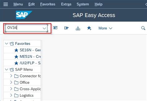 Create Accounting Key In SAP