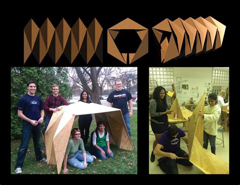 Experimental Structures Folded Structure On Behance