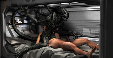 Rule 34 Alien Alienhuman Alien Franchise Drone Erection Female