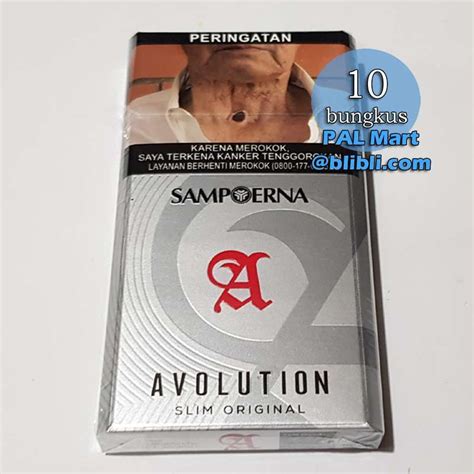 Promo Rokok Sampoerna Avolution Merah 20 [1 Slop 10 Bungkus 20 Batang] Diskon 4 Di Seller