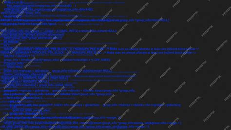 Animación De Concepto De Hacker De Codificación De Pantalla Azul Con Error De Escritura De