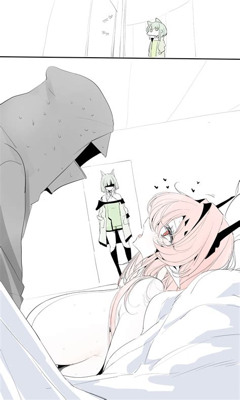 Doctor Kal Tsit Male Doctor And Theresa Arknights Drawn By Tusyn Danbooru