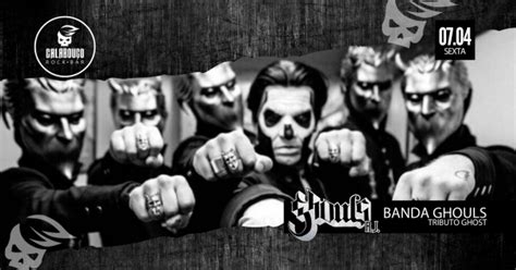 07 04 Sex Banda Ghouls Tributo Ghost Em Rio De Janeiro Sympla