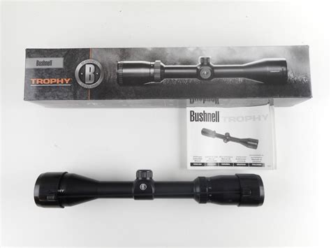 Bushnell Trophy 3 9x 40mm Scope In Box With Instructions Switzers