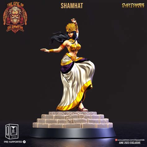 Shamhat Epic Of Gilgamesh Collection 28mm 32mm Scale Options Primed 3d