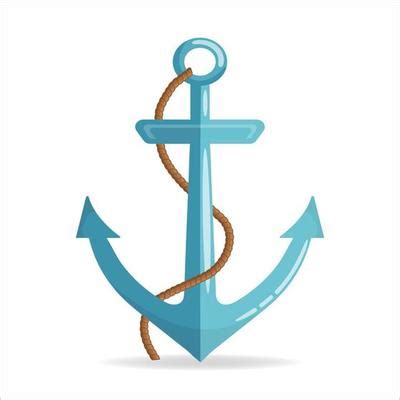 Anchor With Rope Vector Art Icons And Graphics For Free Download
