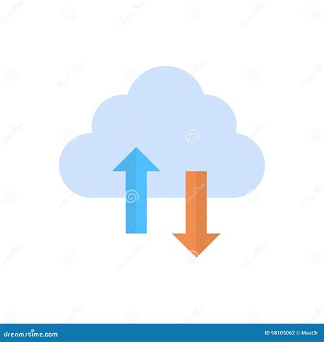 cloud data synchronization icon computer connection database access synchronize technology stock