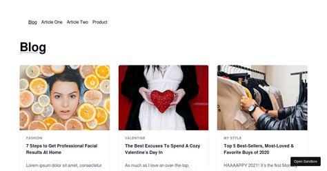 React A11y Tools Reachrouter Codesandbox