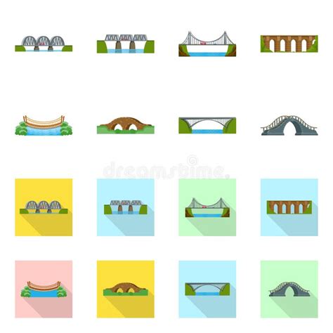 Isolated Object Of Connection And Design Sign Collection Of Connection And Side Stock Symbol