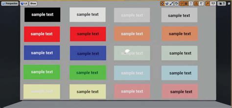 Example Screenshot Of A Testing Panel In Vr Text Color Background Download Scientific Diagram