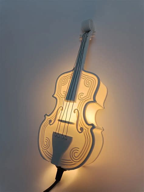 Violin Lamp 3d Model By Ruvenbals On Thangs