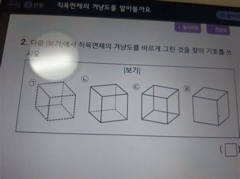 초등학교 5학년 직육면체 겨냥도 지식in