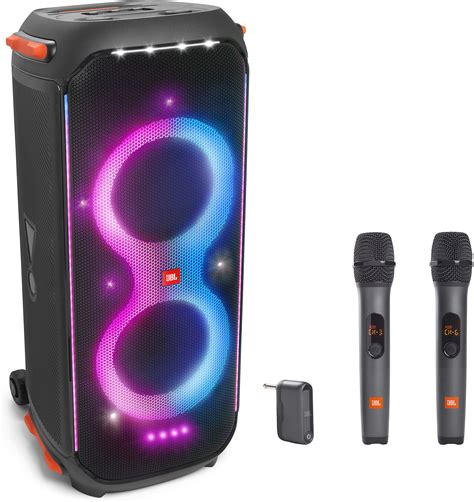Customer Reviews Jbl Partybox With Jbl Wireless Mics Powered Bluetooth Speaker With