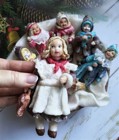 Ёлочные игрушки из ваты подарок на новый год ВКонтакте