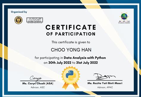 Choo Yong Han On Linkedin Apuasc Python Dataanalysis Workshop
