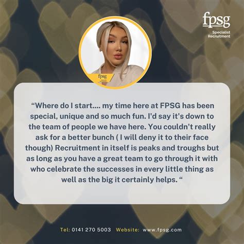 Fpsg On Linkedin Loveatfpsg Careerpassion Joinourteam