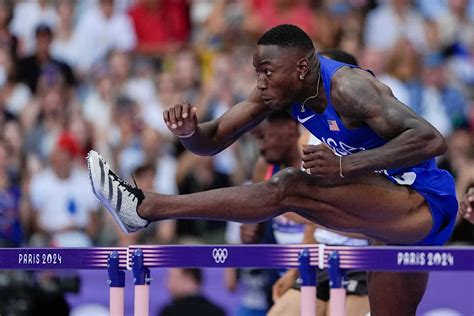 Paris Olympics Grant Holloway Completes Hurdles Dominance With Gold