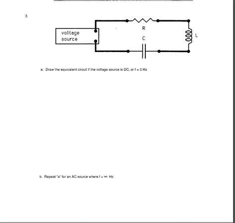 solved a ﻿draw the equivalent circuit if the voltage source