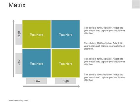 Matrix Ppt Powerpoint Presentation Files