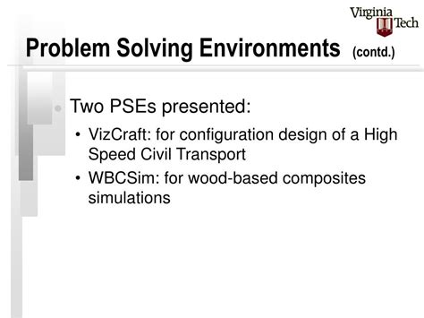 Ppt Visualization In Problem Solving Environments Powerpoint Presentation Id3531516
