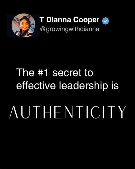 Authenticity The Key To Effective Leadership Dianna Cooper Ccmp