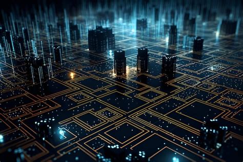 Premium Photo Circuit Board Background Technology And Science Concept 3d Rendering