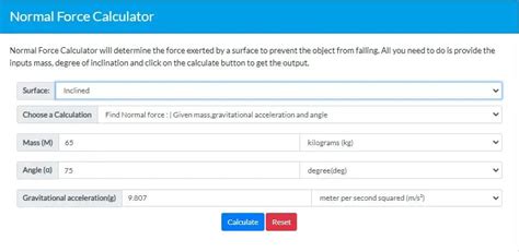 Normal Force Calculator 3 Best Ones Listed Jscalc Blog