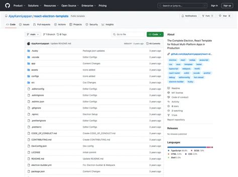 React Electron Template By Ajaykanniyappan A Html Template Built At