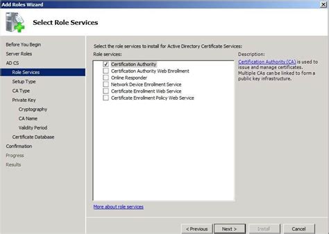 move certificate authority to another server
