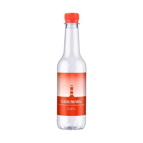 Mineralwasser „longneck“ Natürliches Mineralwasser Still Rot ähnl Pms 032c Günstig Online