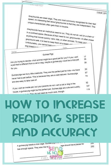 How To Test Reading Accuracy Lori Sheffields Reading Worksheets