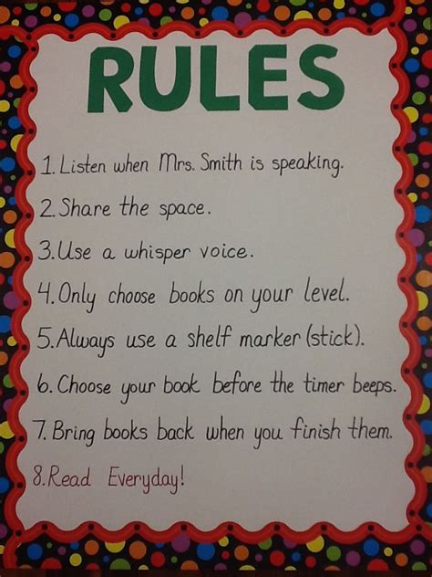 Class Library Rules At Karin Wright Blog