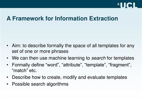 Ppt Automatic Template Creation For Biomedical Information Extraction Theory And Practice