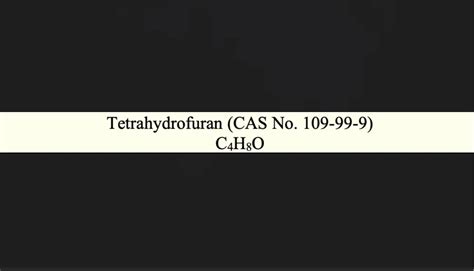 Liquid Tetrahydrofuran Industrial Grade 99 At Best Price In Mumbai