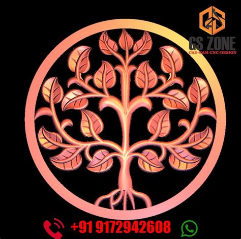 Tree Carving Design Carving Designs Tree Carving Cnc Design