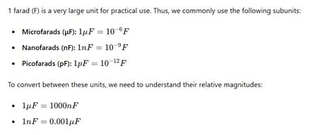 uF to nF Guide to Converting Microfarads μF to Nanofarads nF and Vice Versa Total